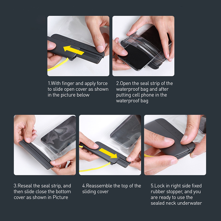 Baseus Let's Go Outdoor Waterproof Case Bag for Phone